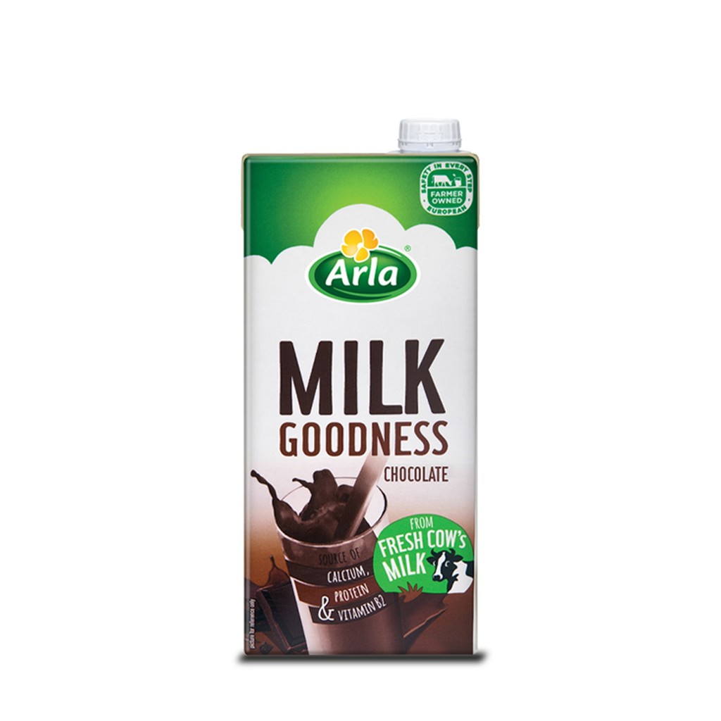 Arla Milk Goodness Chocolate 1L | Shopee Philippines