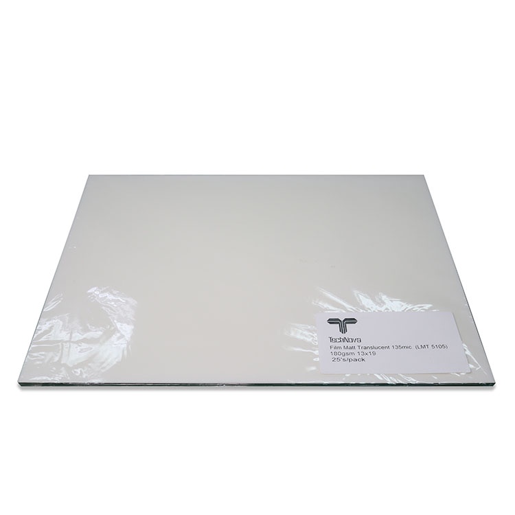Technova LMT 5105 Film Matt Translucent 135microns 180gsm 13x19 100's ...