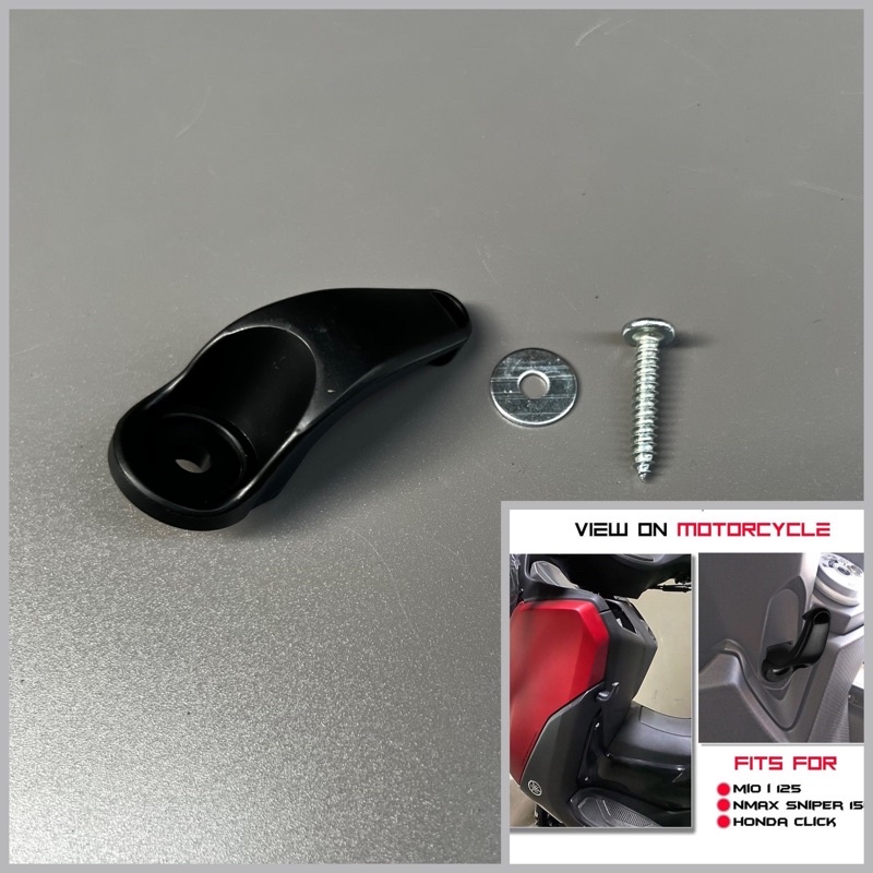hook hanger hook for yamaha universal nmax aerox sniper 150 mio nouvo ...