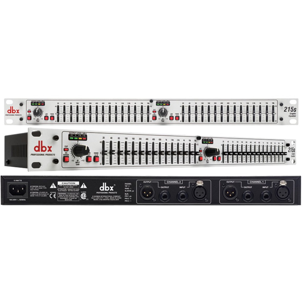 215S EQ Dual 15-Band Graphic Equalizer | Shopee Philippines
