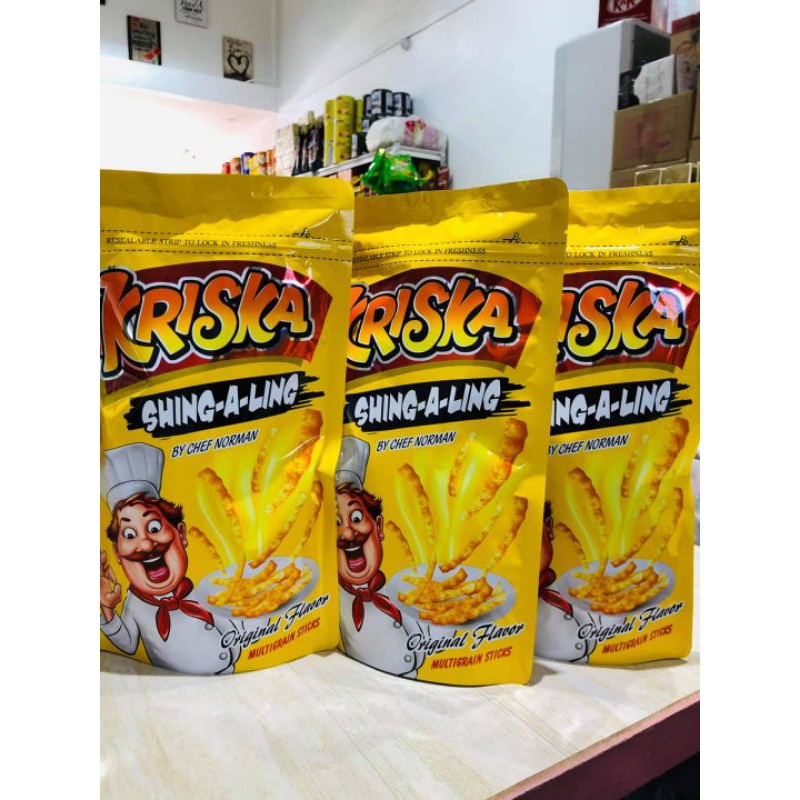 Kriska Shing-A-Ling Potato Crisps 3 for 155 | Shopee Philippines