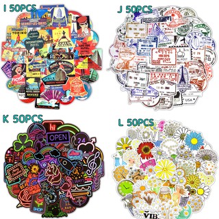 10/50/120PCS Aquaflask Sticker Waterproof Stickers Vinyl Decal to DIY ...