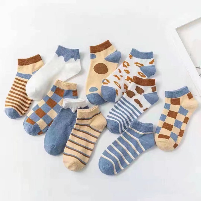 Diya Japanese style fashion design socks(10pairs one pack) | Shopee ...