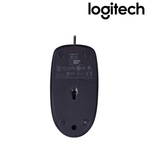 Logitech B100 1000 DPI Comfortable, Durable and Reliable Optical USB ...