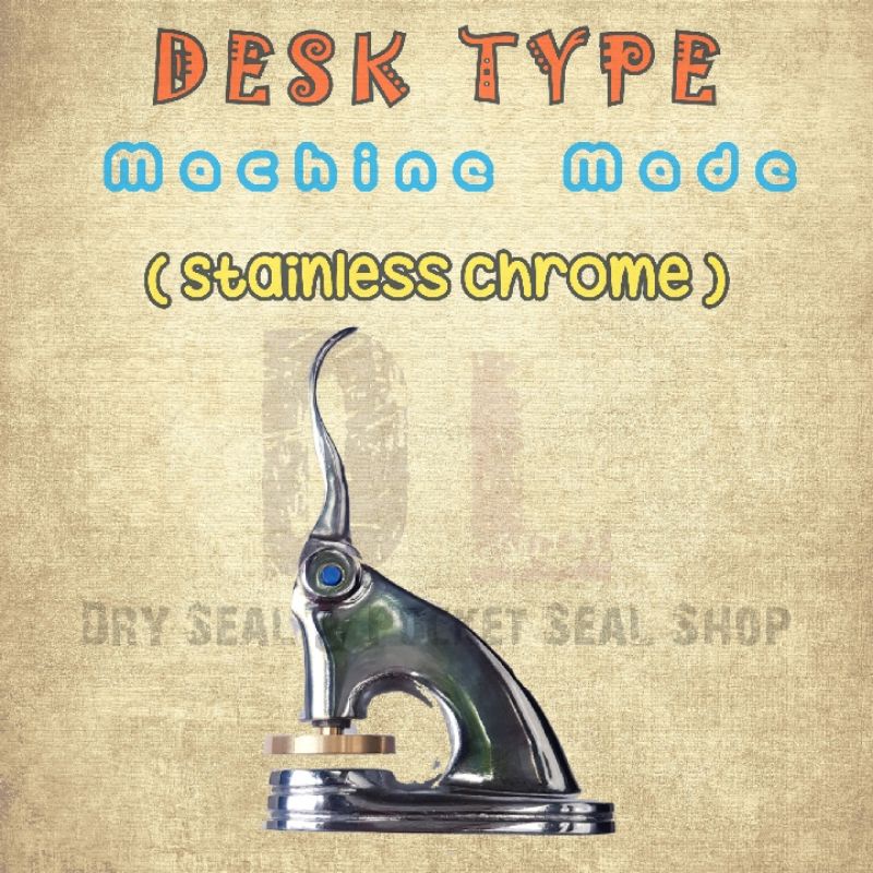 Dry Seal (CHROME) w/ENGRAVED 1-2 DAYS MANUAL made & MACHINE made WITH FREEBIE!! | Shopee Philippines