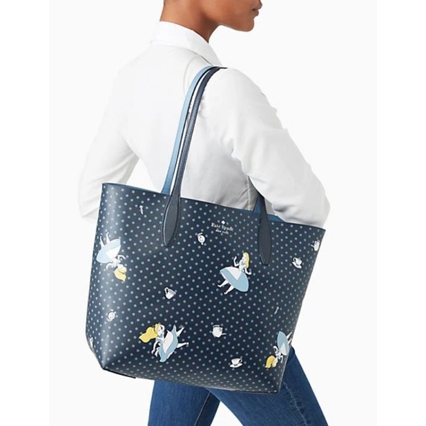 Original Kate Spade Limited Edition Alice in Wonderland Tote Bag ...