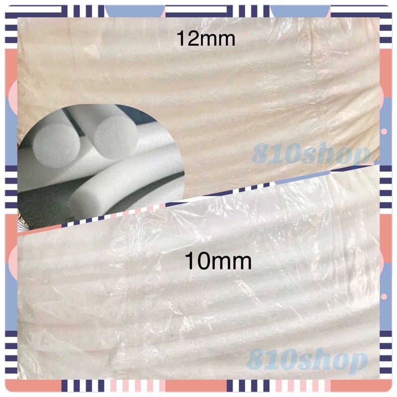 6mm 8mm 10mm or 12mm x 50 meters PE Foam Backer Rod Stick Polyethylene ...