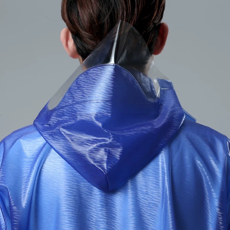 JBEE F0988 Thickened PVC rubber Oxford split raincoat suit outdoor ...