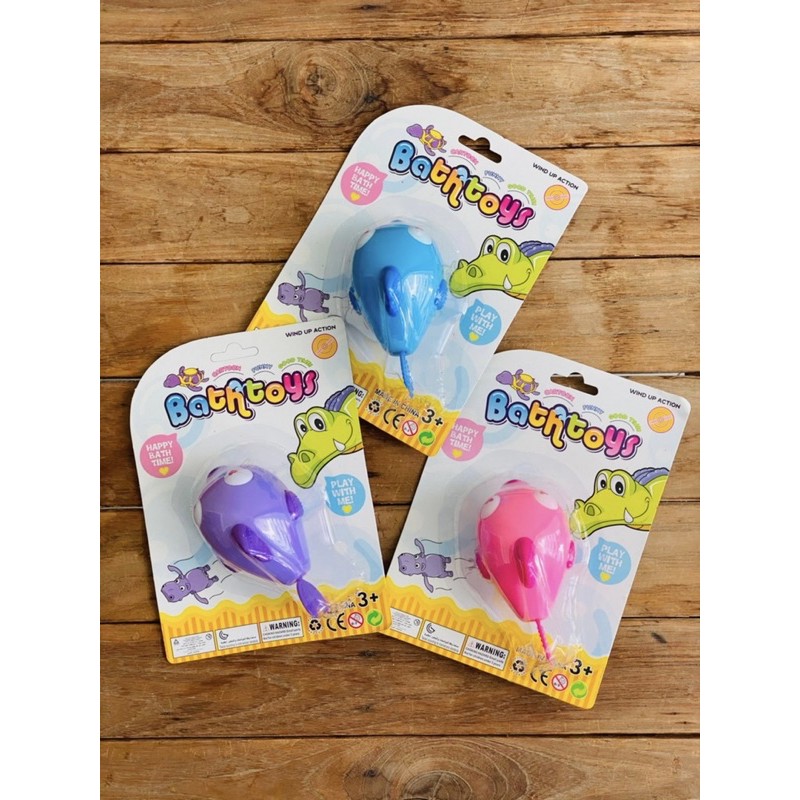 Little Fish Wind Up Swimming Bath Toy Winding Doll Without Charcoal ...