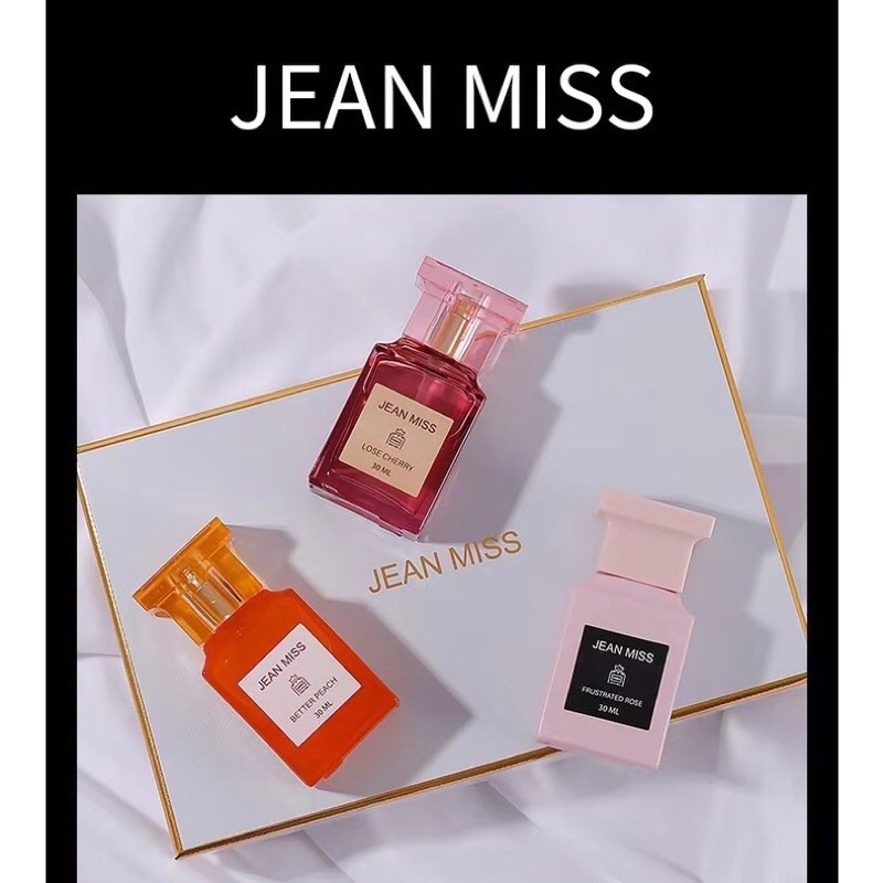 Romantic partys JEAN MISS new women's perfume gift box set natural ...