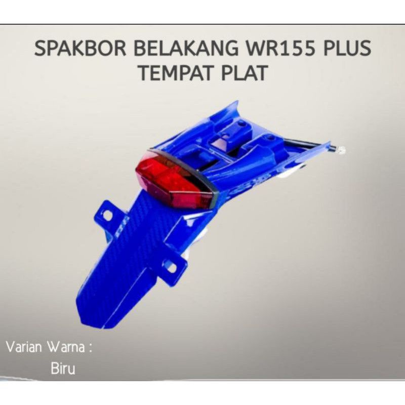 Wr 155 R 3IN1 Rear Fender WR155 Fender Stoplamp LED Stop Lamp plus ...