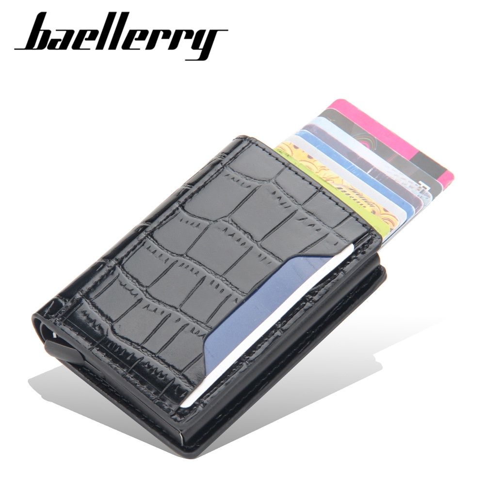 BAELLERRY European and American RFID automatic bullet card slub card ...