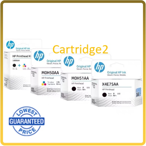 NEW HP M0H50A M0H51A ink cartridge Printhead Original 3JB06A GT51 52 53 ...