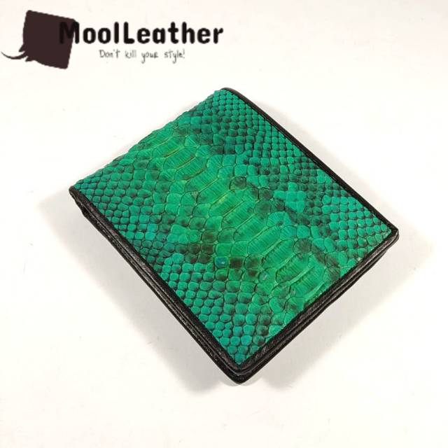 Mool Leather - Genuine python snake Leather men's wallet with guarantee ...