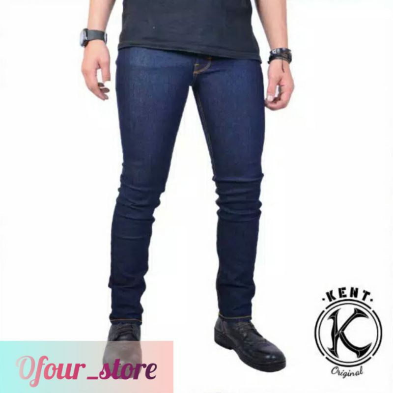 Original Kent brand slim fit skinny men's Jeans | Shopee Philippines