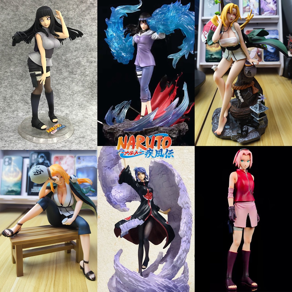 Naruto Garage Kit Merchandise Female Hyuga Daisya Outline Haruno Sakura ...