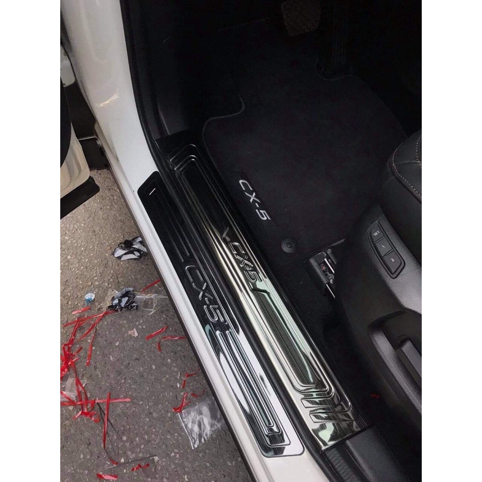Footsteps, door sill covers for MAZDA CX5 2018-2021 -2022 2023 2024 ...