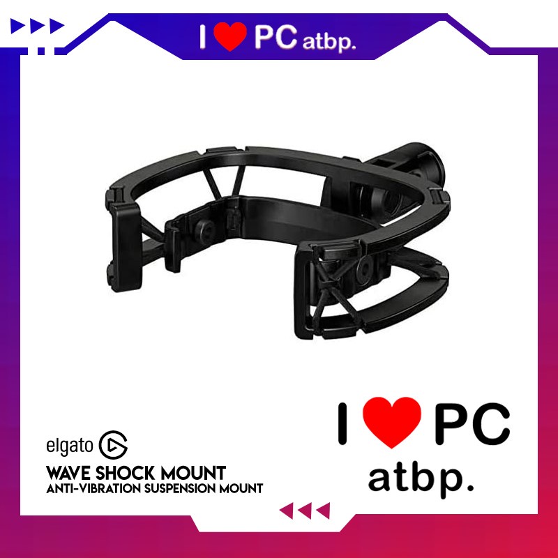 Elgato Wave Shock Mount Anti-Vibration Suspension Mount (EL-10MAE9901 ...