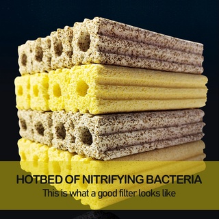 Bakki Roll Biological Aquarium Filter Media Pond Filter Lava Ring ...