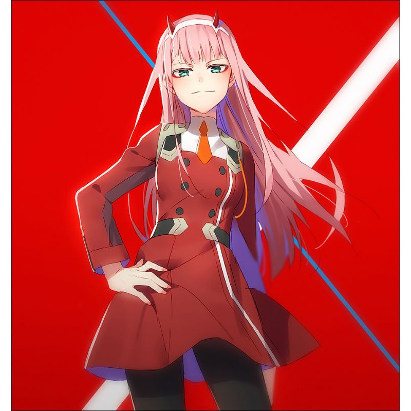 Zero two Poster / Darling in the Franxx Posters / Japanese Anime ...