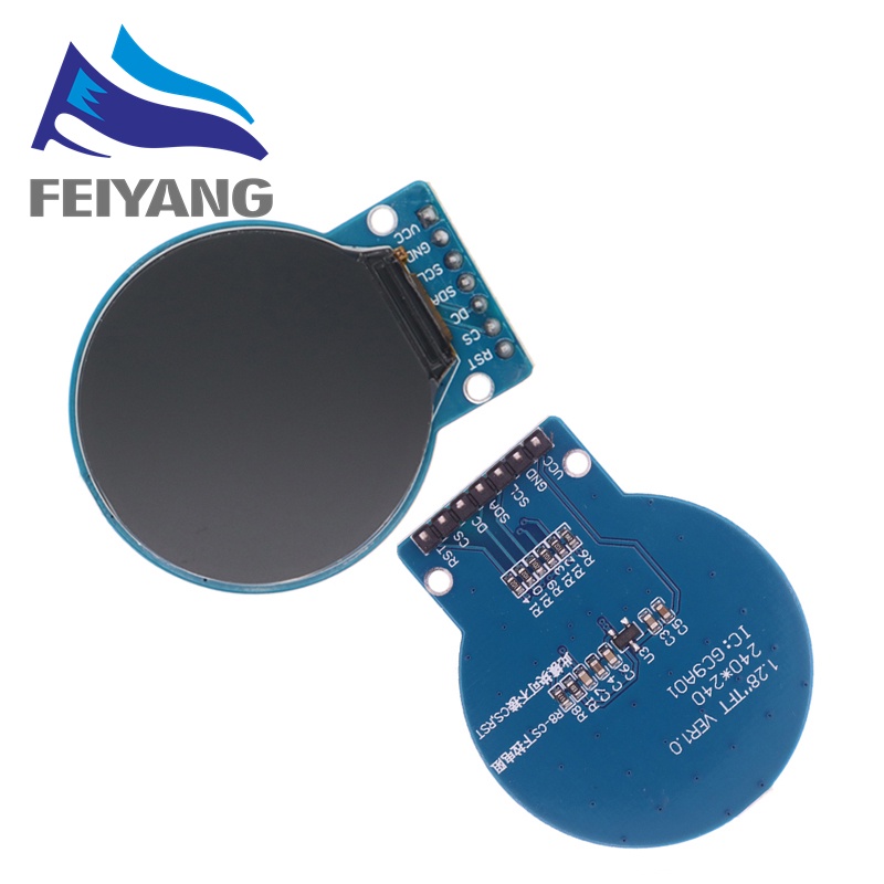 Tft Display 1 28 Inch Tft Lcd Display Module Round Rgb 240 240 Gc9a01