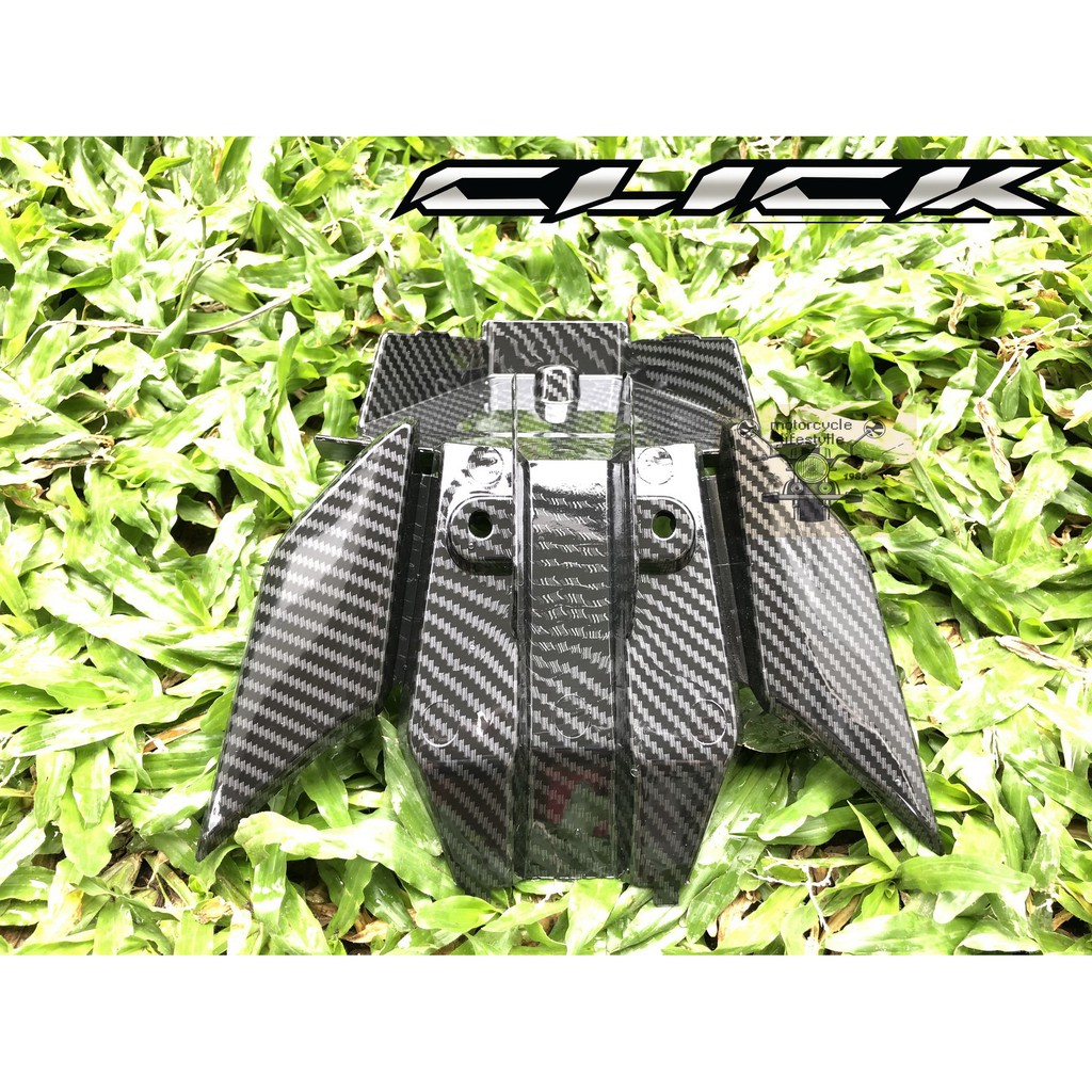 Rear Fender Lower Cover Click125/150 (Carbon HYDRODIP) | Shopee Philippines