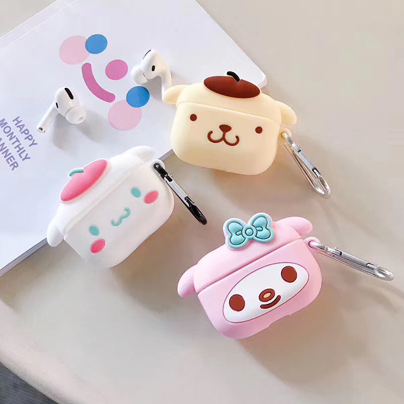 Apple Airpods pro case Melody Pom Purin Cinnamoroll Wireless bluetooth ...