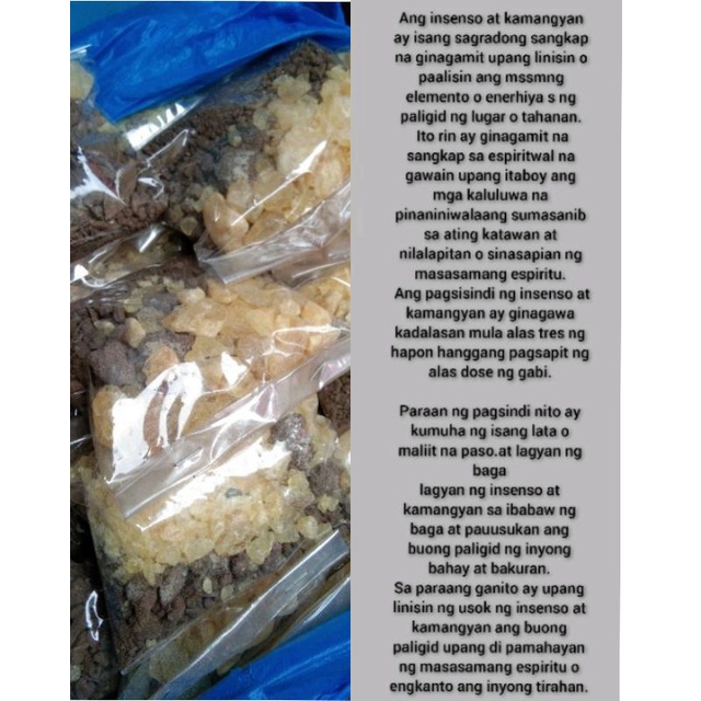 Insenso at Kamanyan/Pang pausok | Shopee Philippines