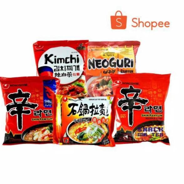 Halal NONGSHIM SHIN RAMYEON RAMYUN RAMEN HALAL Korean Instant Noodles ...