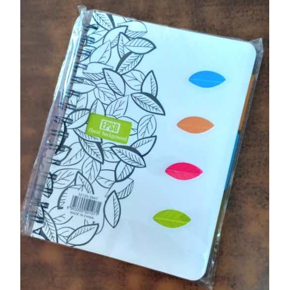 A5 Spiral Single Line NoteBook (with divider) | Shopee Philippines