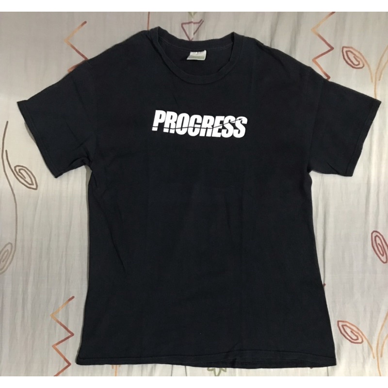 PROGRESS LOGO Size Large ( USED ) | Shopee Philippines