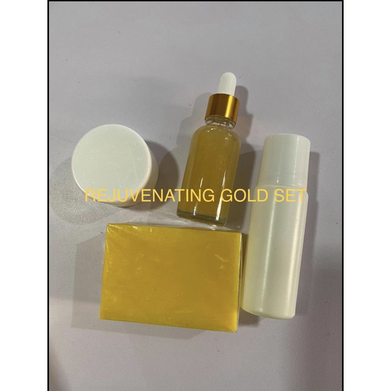 Rejuvenating Gold Set FOR REBRANDING (FDA APPROVED) | Shopee Philippines