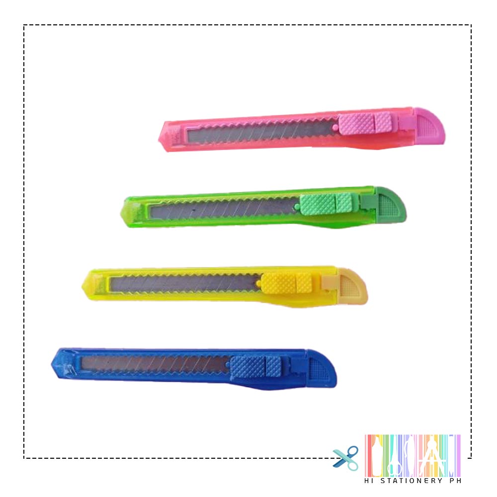 Random Colors Transparent Small Cutter / Small Paper Cutter / School ...