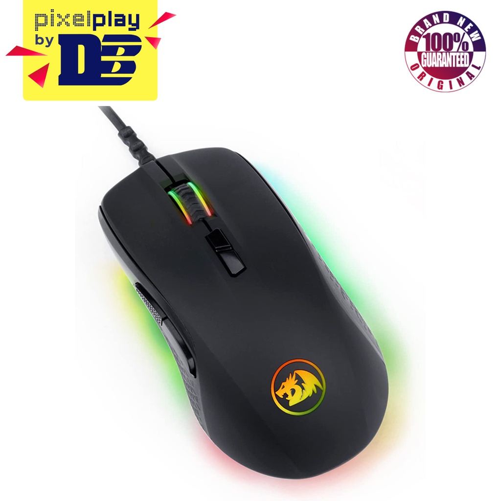 Redragon Stormrage Rgb Gaming Mouse For Battlegrounds M718 Rgb | Shopee ...