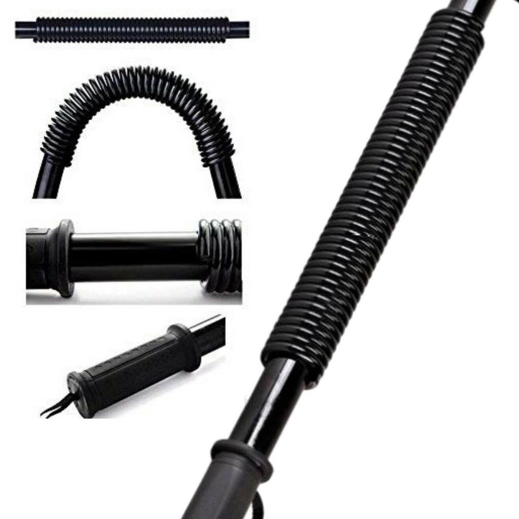 ADSports Gym Power Twister Bar 30kg 40KG 50KG Arm Chest Muscle Six Pack ...