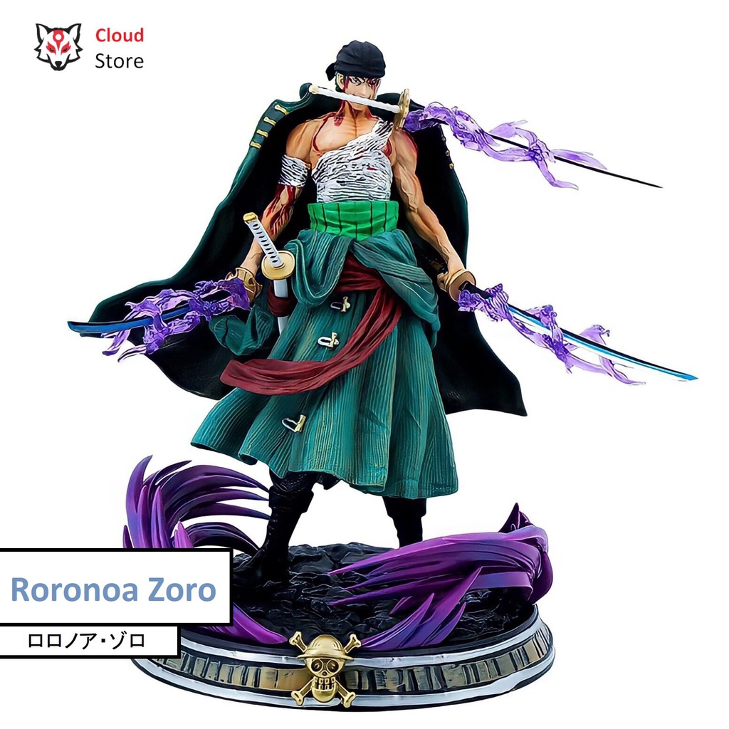 Cloud STORE resin Zoro model 36cm tall and weighs 2.5kg, anime one ...