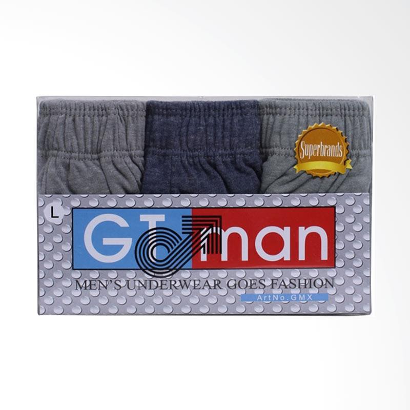 Gt Man GMX CD Panties Plain 3-pack by Izdanshop | Shopee Philippines