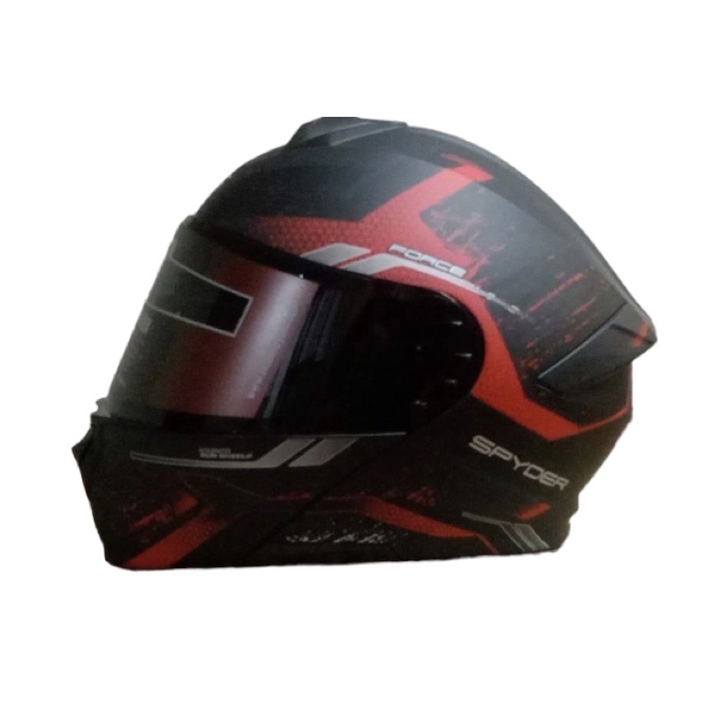 Spyder Full Face Modular Motorcycle Helmet Force Model (Free Clear ...