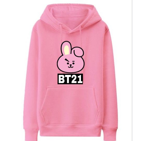 Kpop Bt21 Hoodie Jacket Unisex High Quality | Shopee Philippines