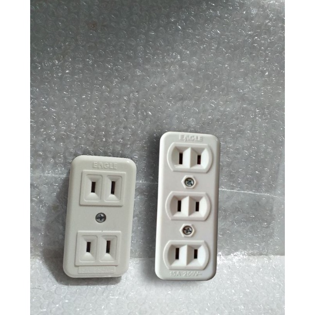 EAGLE Surface type outlet (2gang | 3gang) | Shopee Philippines