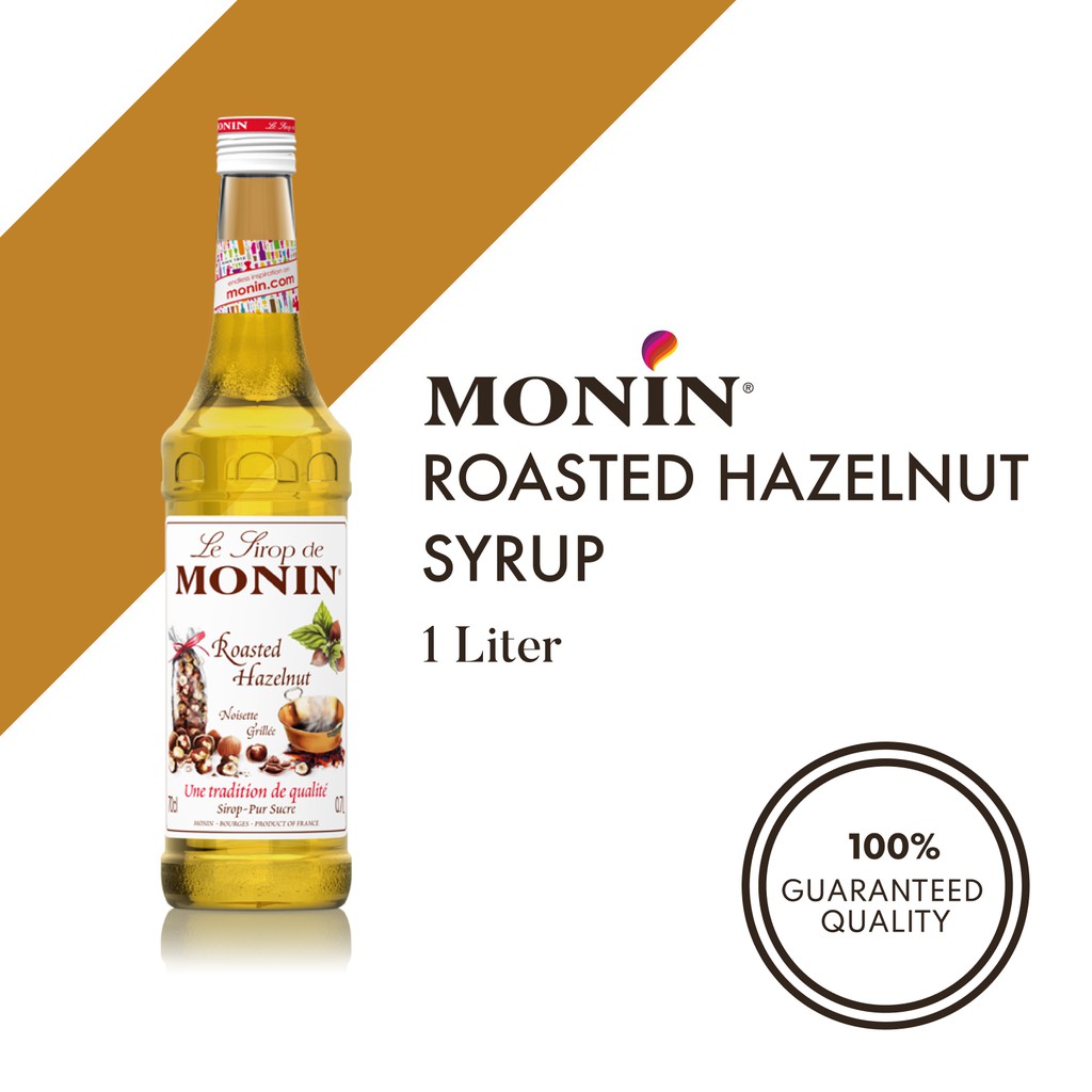 Monin Roasted Hazelnut Syrup 1L | Shopee Philippines