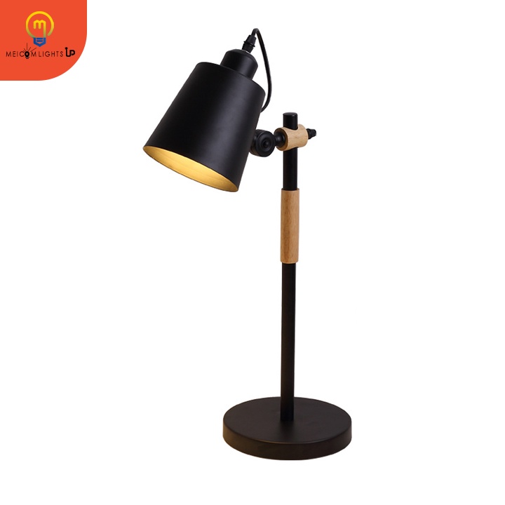 【COD】 Modern LED Black Desk Lamp Adjustable Table Lamp Bedside Lamp ...