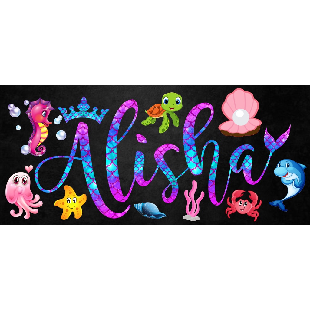 16 inches Name Lettering/Calligraphy Character Cut Outs for DIY Party ...