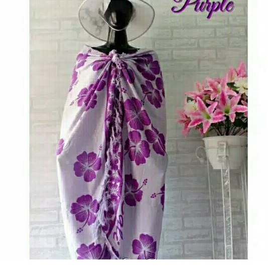 Balinese Sarong Beach Cloth with Japanese Flower Motif | Shopee Philippines
