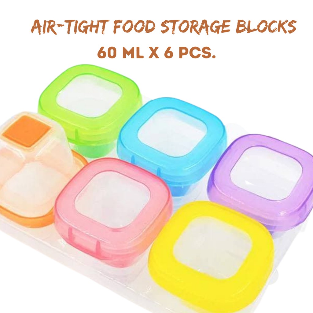 【Ready stock】 Baby Food Freezer Storage Container with Storage Tray ...