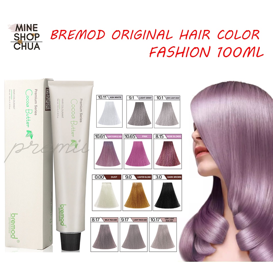 Bremod Premium Series Cocoa Butter Hair Color 100 ml | Shopee Philippines