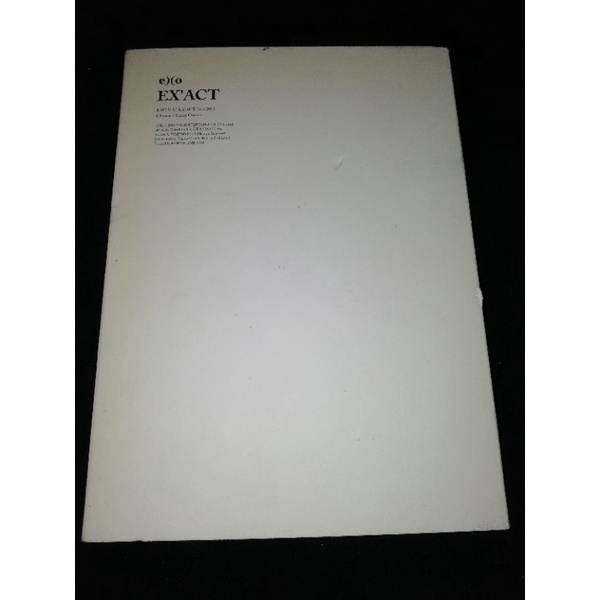 EXO - Exact (Chinese Ver.) CD + Photobook Official Kpop music album ...