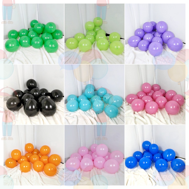10pcs 10 Inch Matte Latex Balloons Party Decorations Baby Shower ...