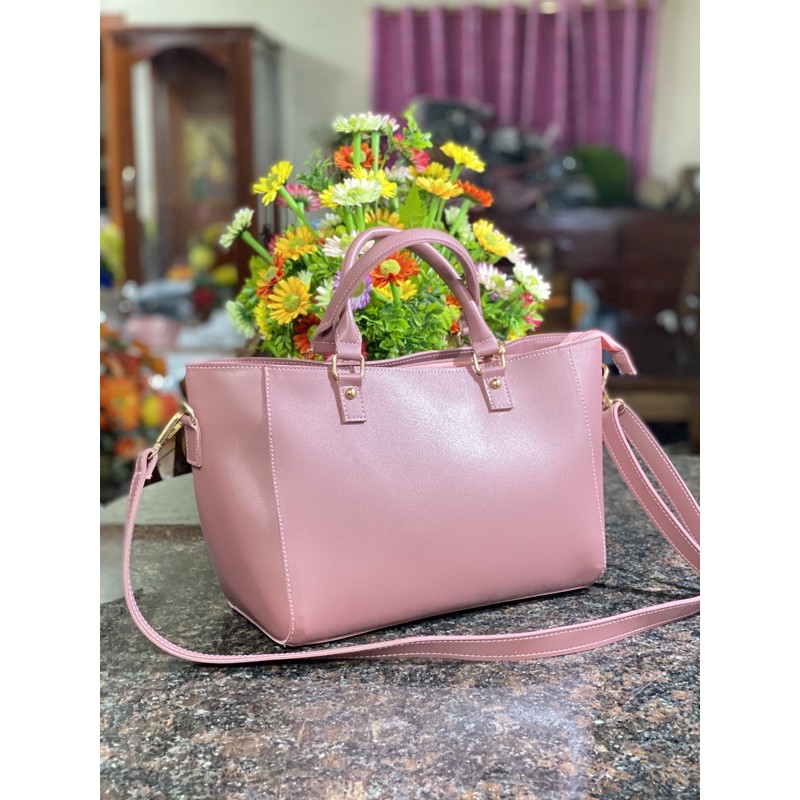 Marikina Bags Martha Handbag Crossbody bag with tasell in PU leather | Shopee Philippines