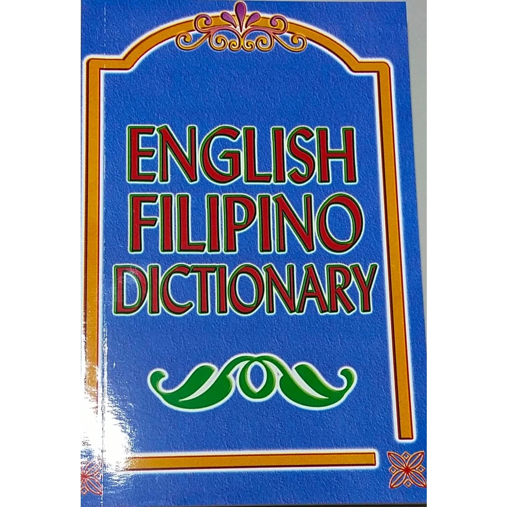 Dictionary Medium Size , English, English Tagalog , English Filipino ...